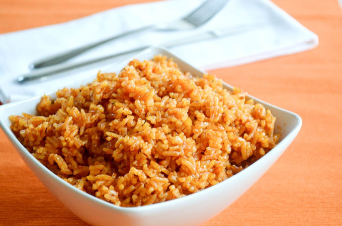 Thai Jasmine Jollof Rice - Bakes by Chichi
