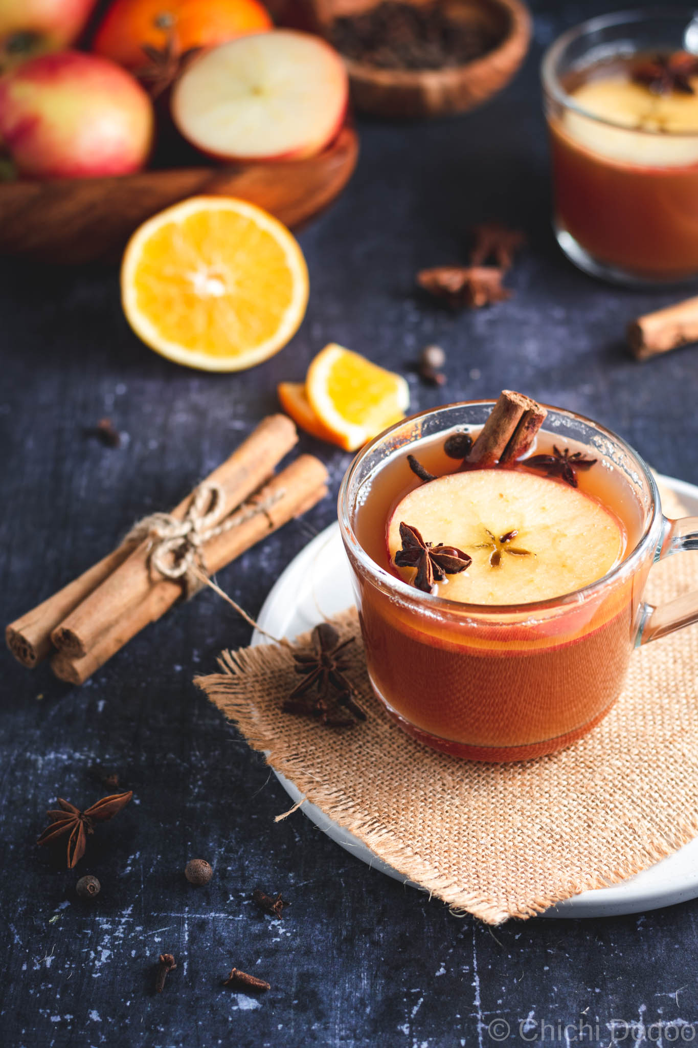 Homemade Sweet Apple Cider- Easy Recipe - Bakes by Chichi