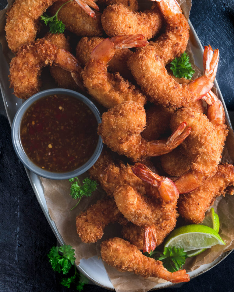 The Best Crispy Coconut Prawns(Shrimp) - Bakes by Chichi