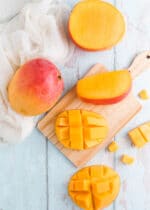 The Best Homemade Mango Gelato - Bakes by Chichi