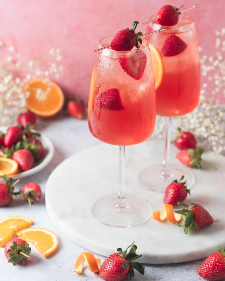 Rose Sangria - Bakes by Chichi